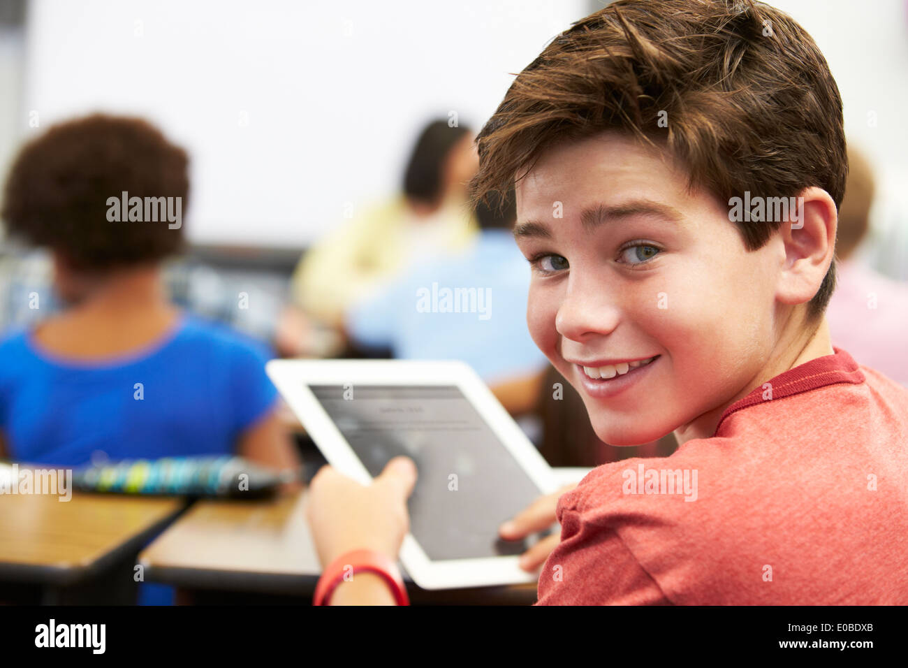 Interactive whiteboard and tablet hi-res stock photography and images ...
