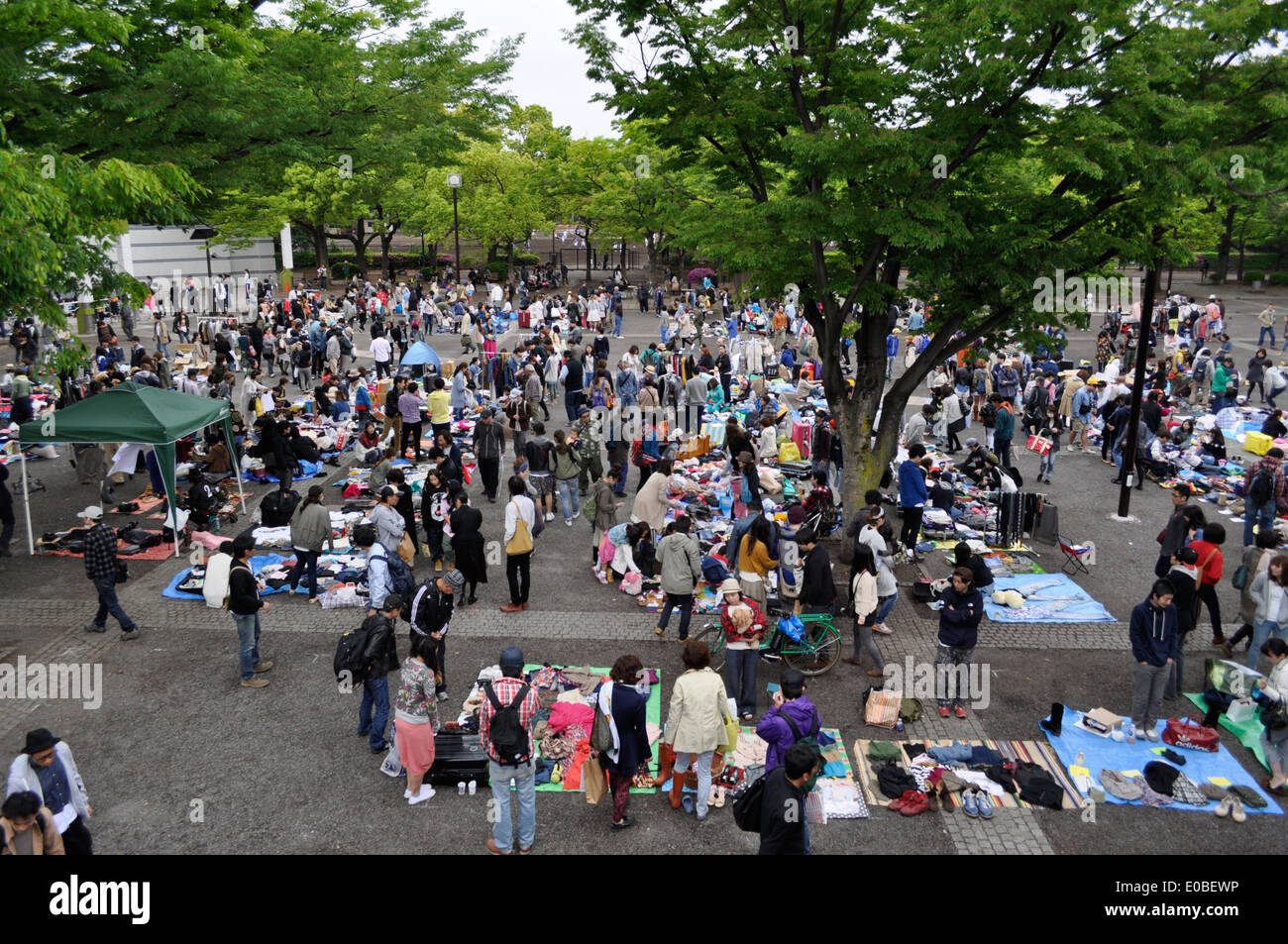 Yoyogi park market hi-res stock photography and images - Alamy