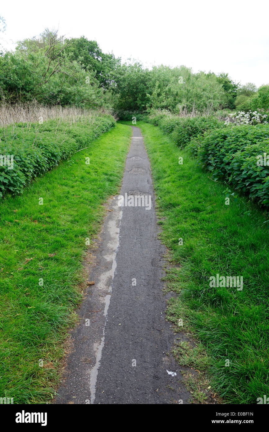 Empty towpath hi-res stock photography and images - Alamy