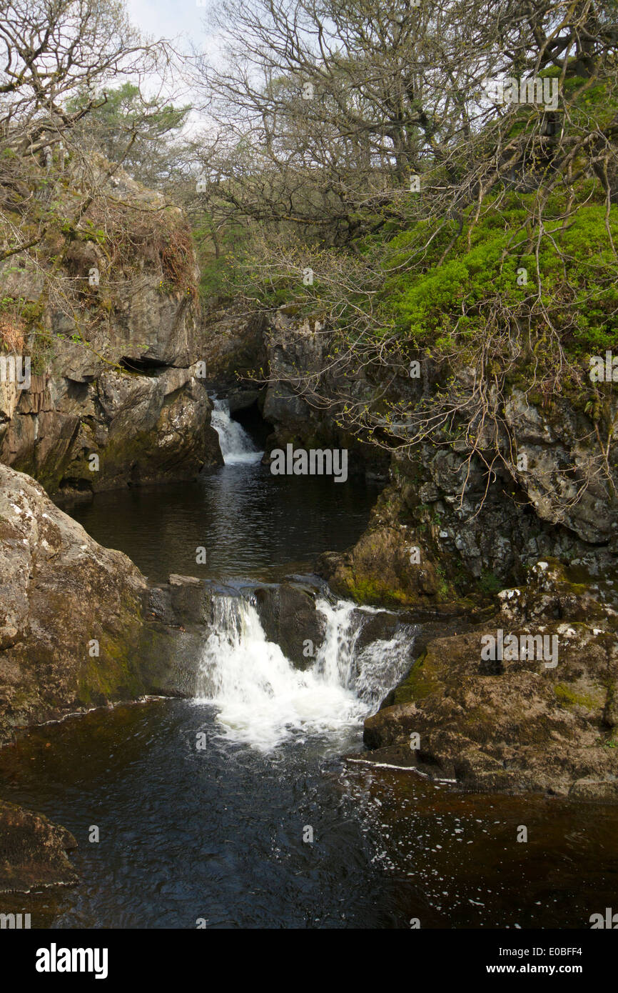 The Idyllic Waterfalls of the Yorkshire Dales National Park Stock Photo ...