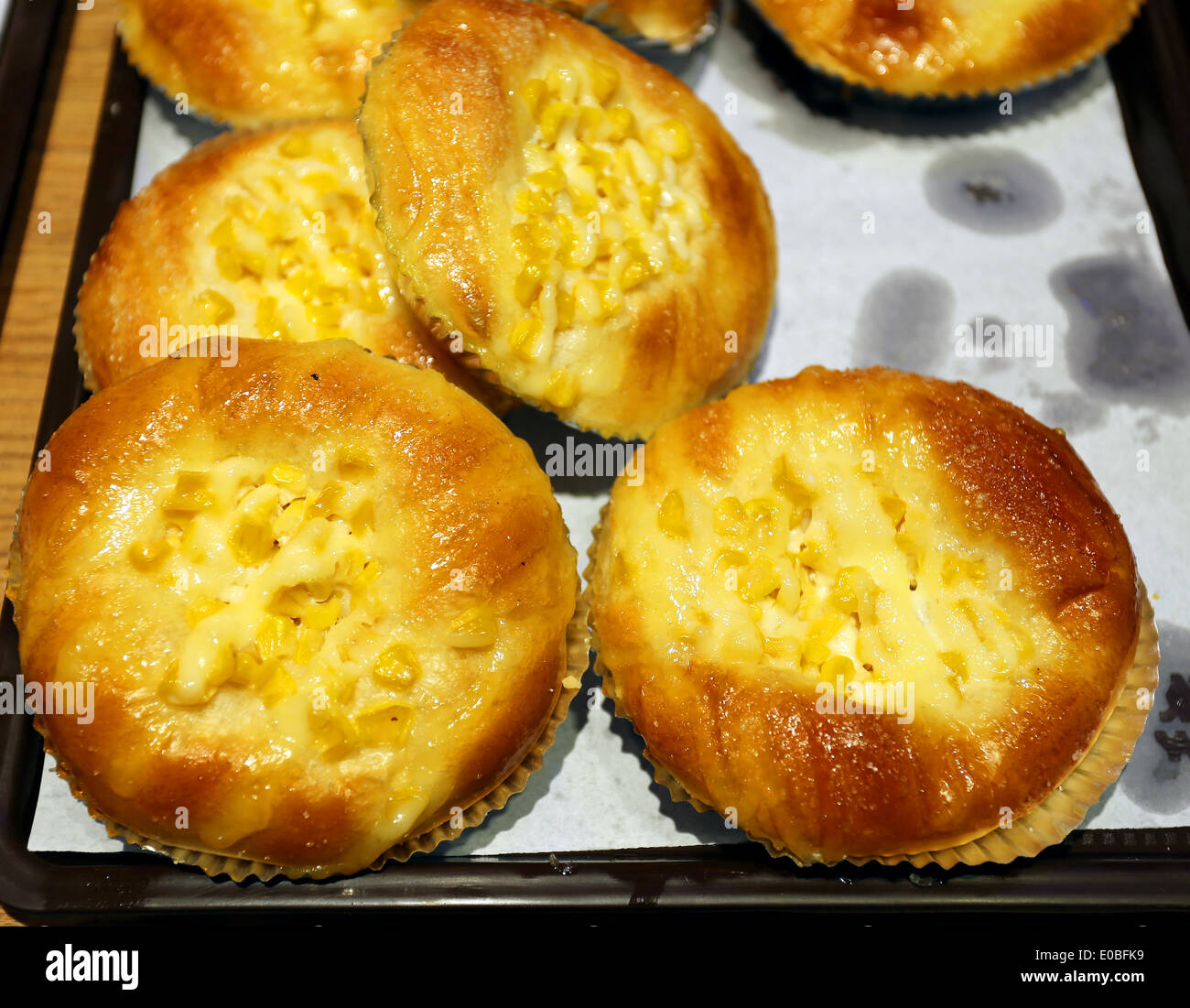 Delicious cakes lie on a white background Stock Photo - Alamy