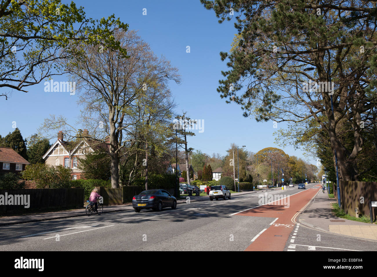 Road cycle and bus hi-res stock photography and images - Alamy