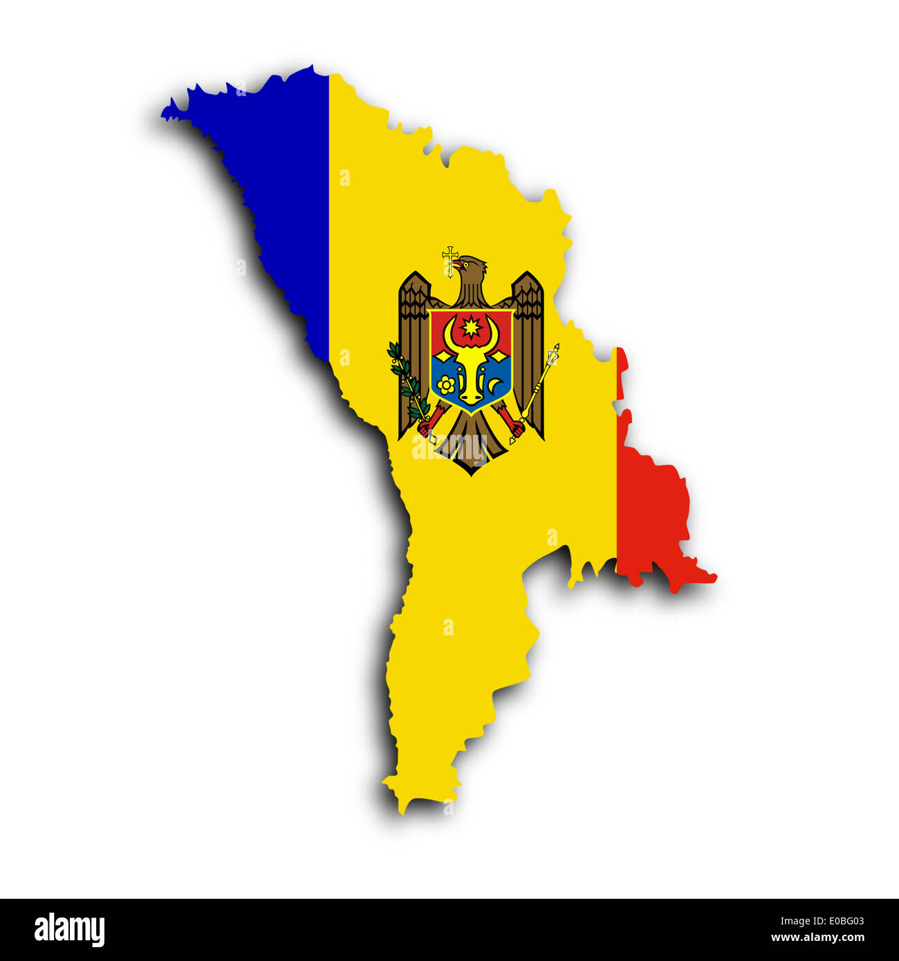 Map of moldova hi-res stock photography and images - Alamy