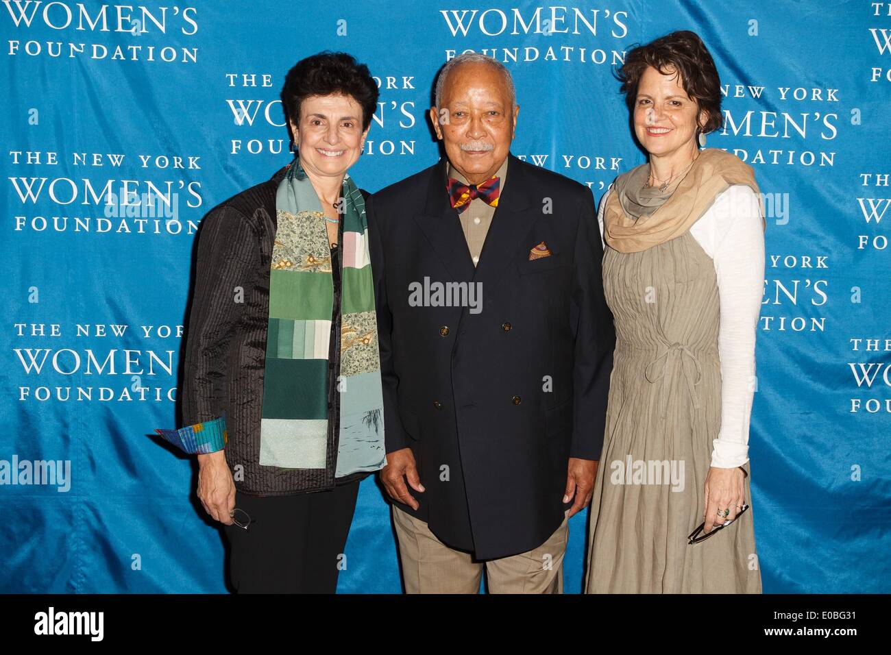 New York, NY, USA. 8th May, 2014. Ana Oliveira, David Dinkins, Anne E ...