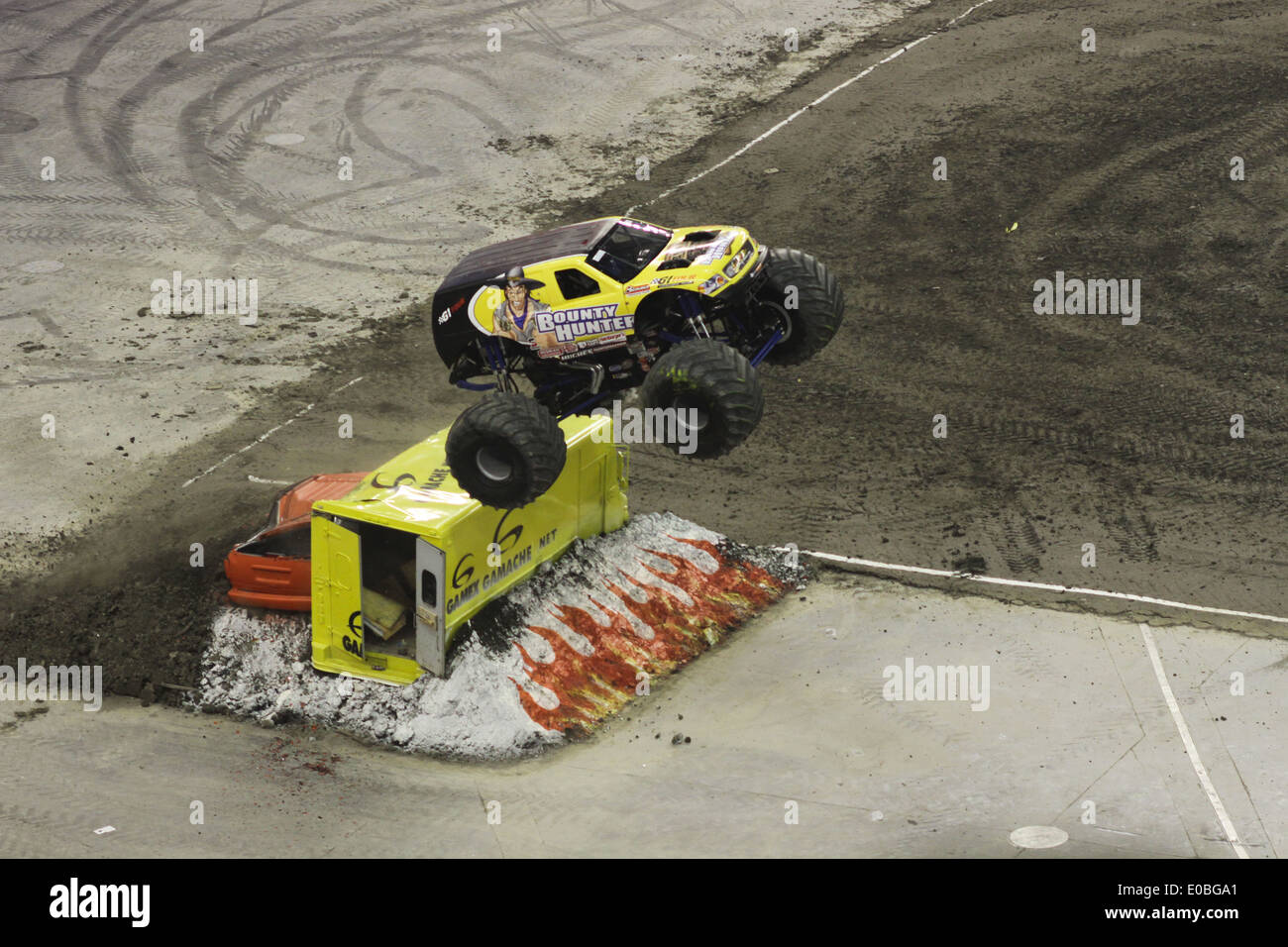 Monster Spectacular XIX at Olympic Stadium in Montreal, Que Stock Photo ...