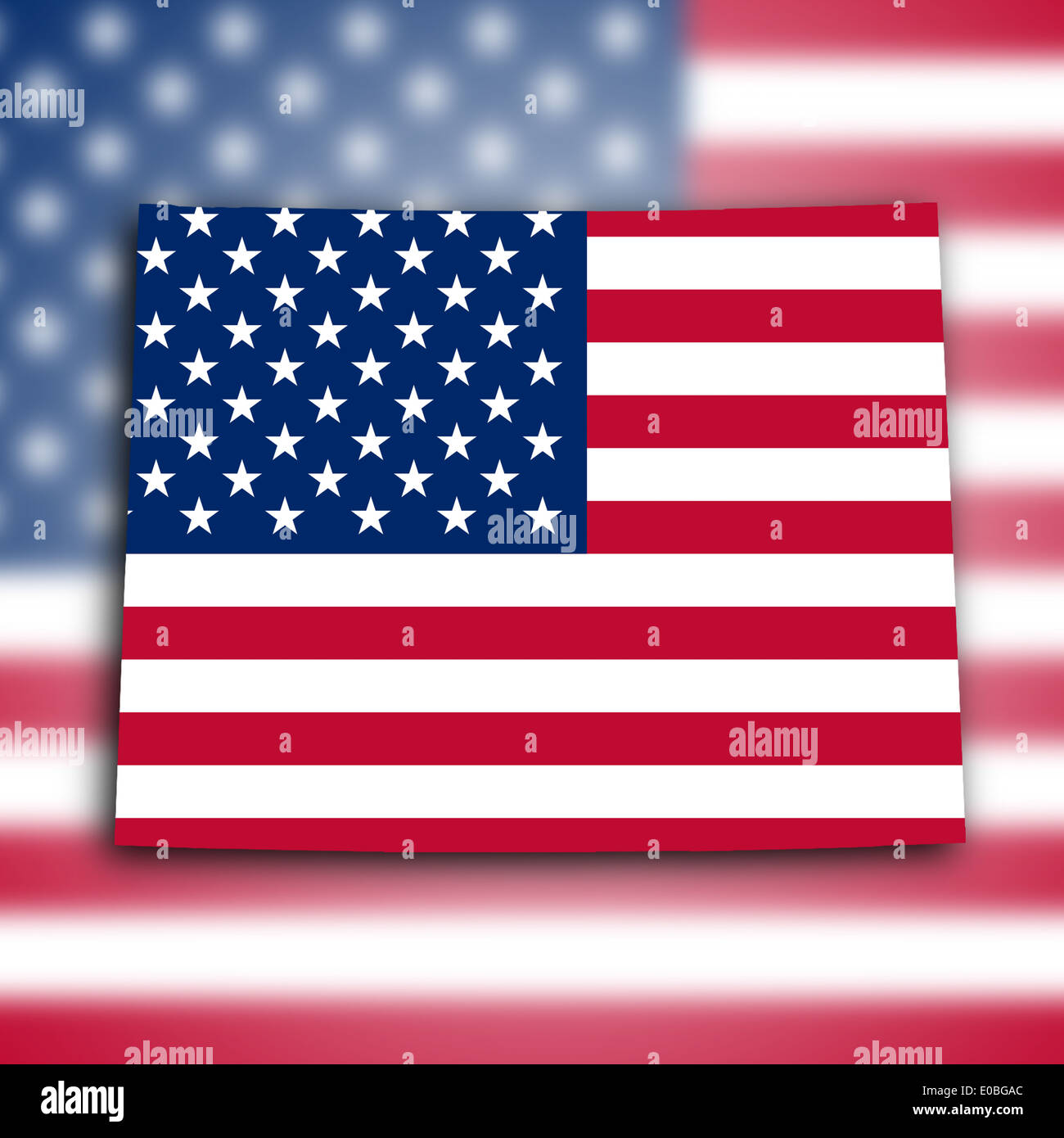 Map of wyoming hi-res stock photography and images - Alamy