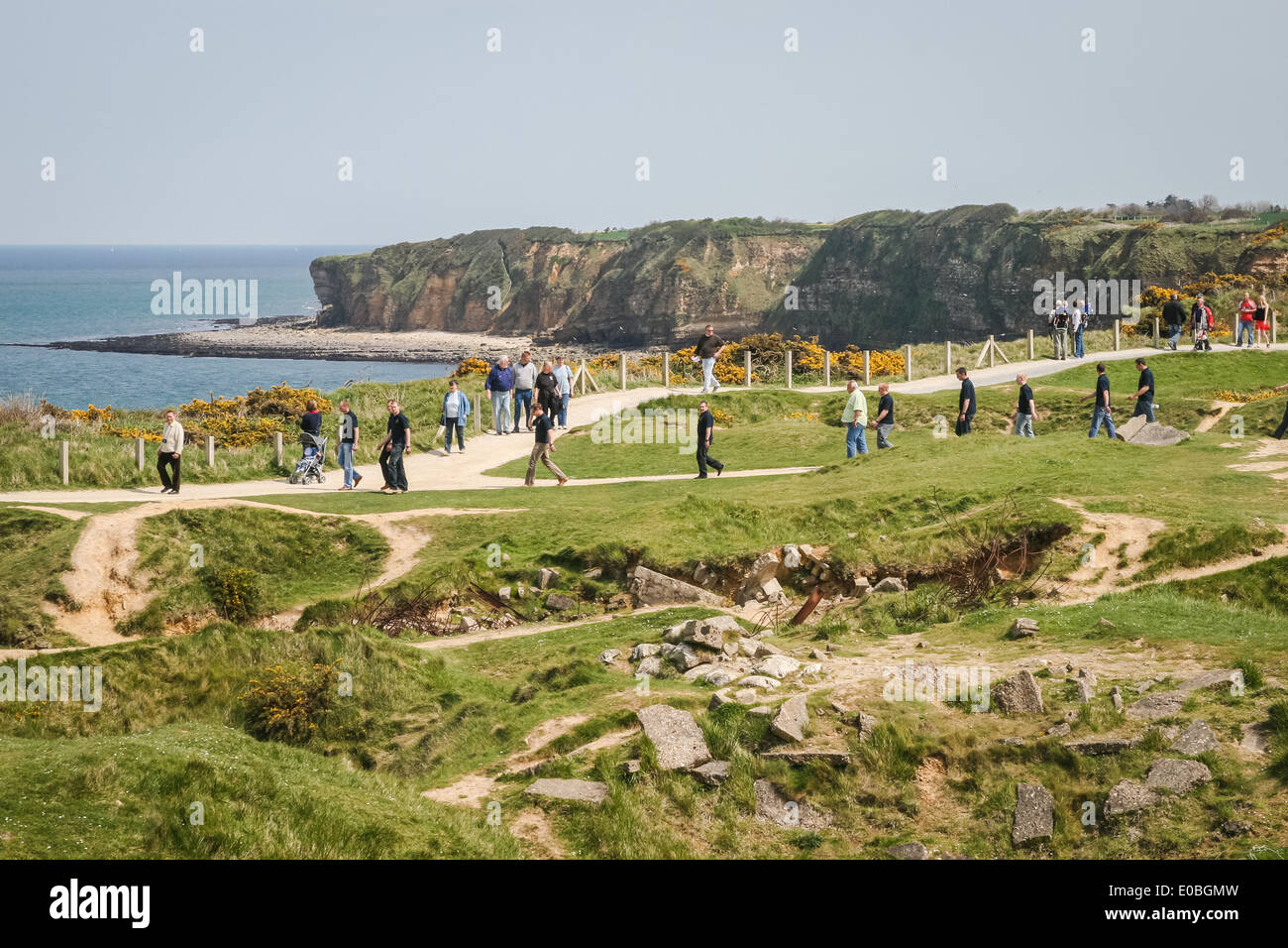 Pointe Du Hoc Ranger Invasion High Resolution Stock Photography and ...