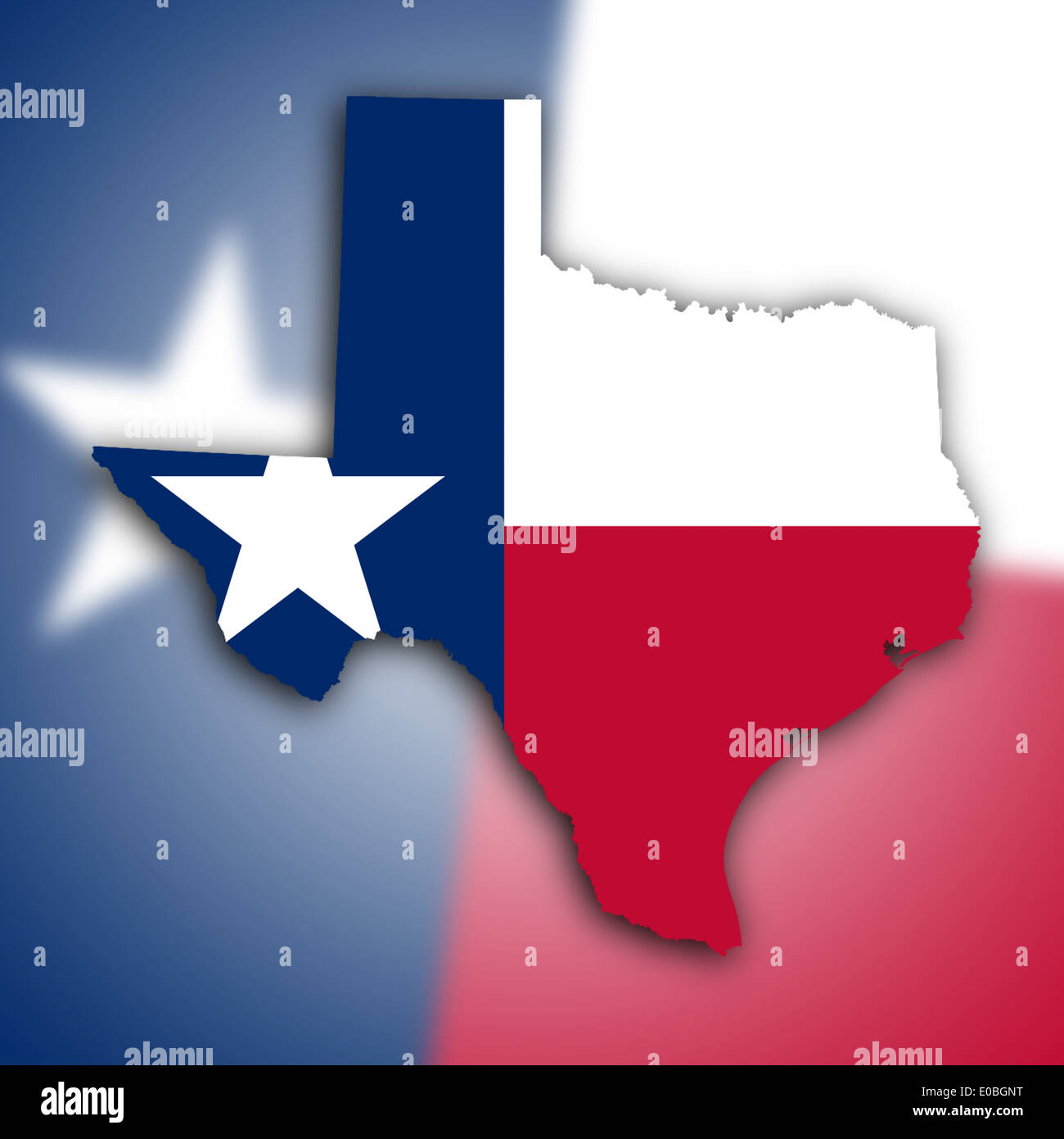 Map of texas hi-res stock photography and images - Alamy