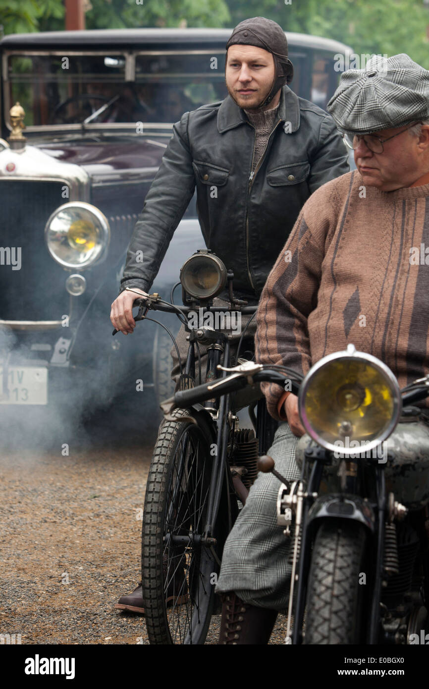 Historic motorcycle hi-res stock photography and images - Alamy