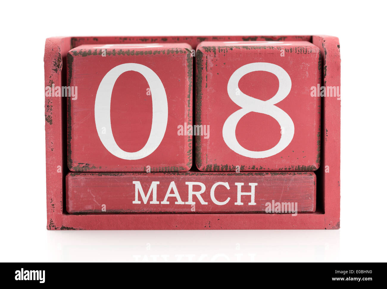 Wooden calendar hi-res stock photography and images - Alamy
