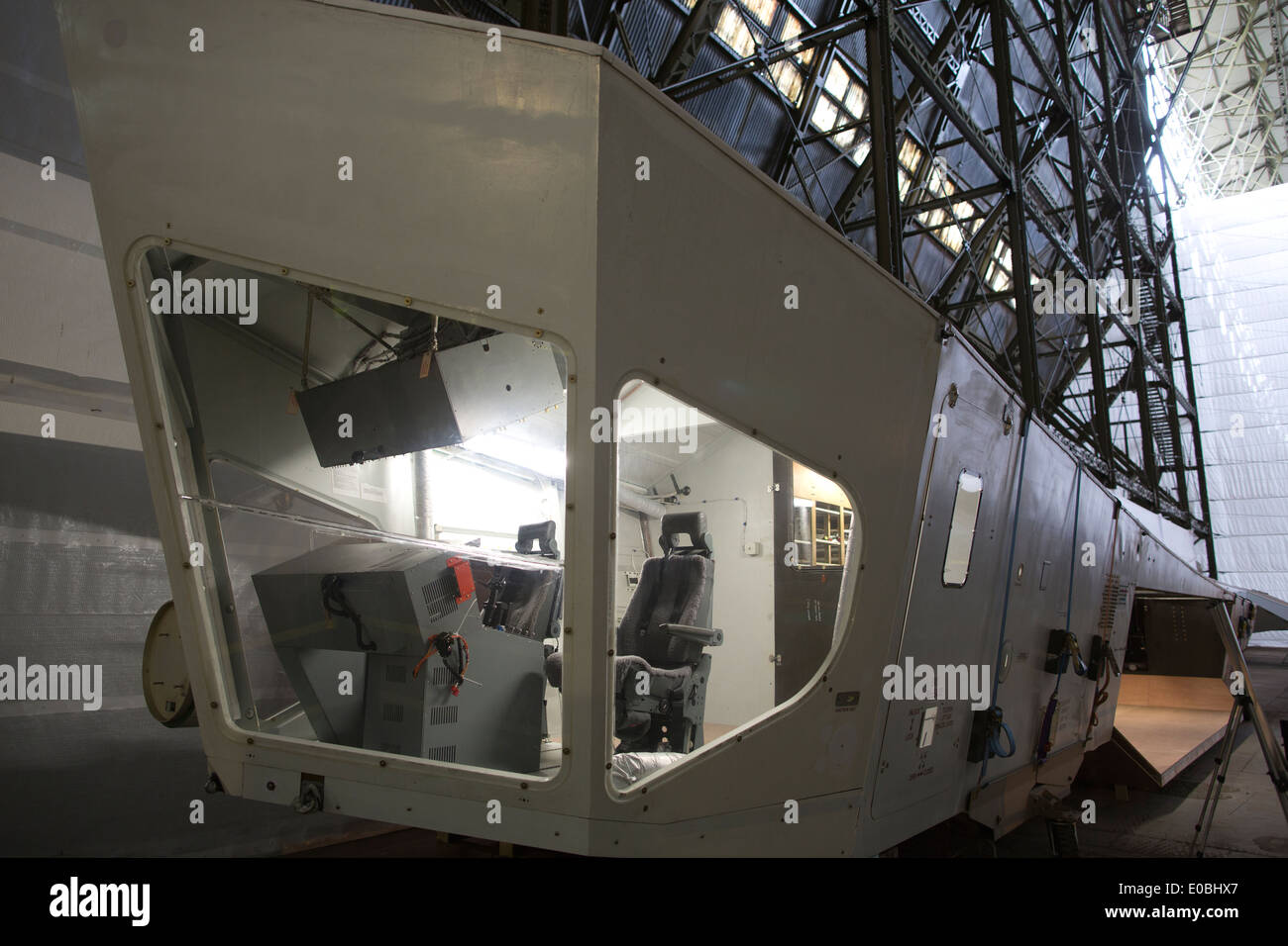 Airlander 10, world's largest aircraft and most advanced airship, in a ...