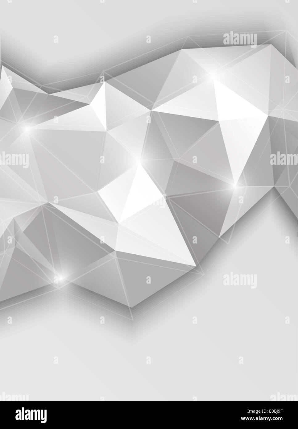 Background with gray triangles. Abstract illustration Stock Photo - Alamy
