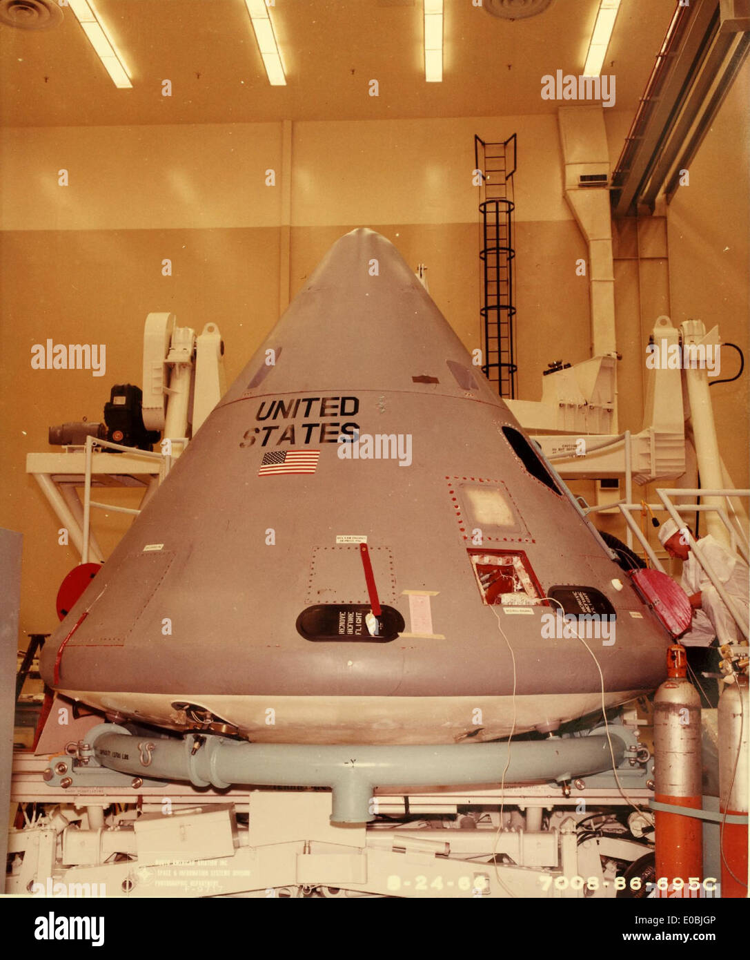 Apollo Lunar Capsule Stock Photo - Alamy