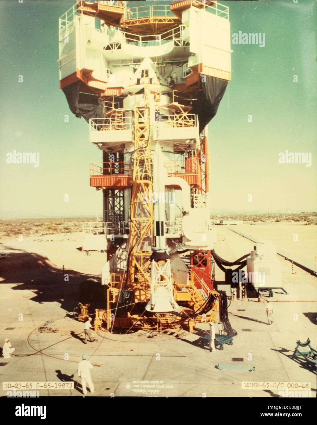 The Little Joe rocket was part of NASA’s early spaceflight testing ...