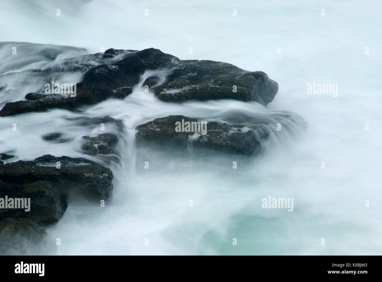 Surf zone on tidal rocks, Cape Arago State Park, Oregon Stock Photo - Alamy