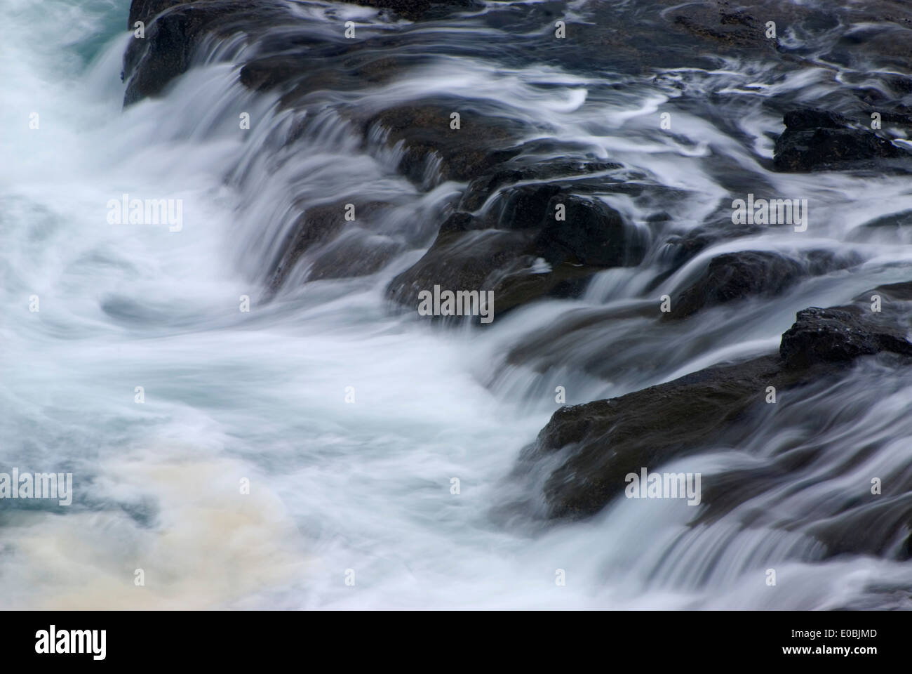 Surf zone on tidal rocks, Cape Arago State Park, Oregon Stock Photo - Alamy