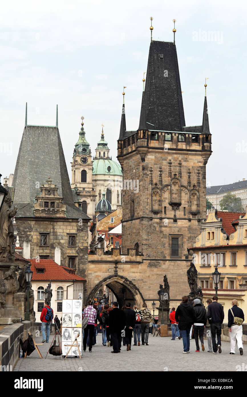 On the karls bridge hi-res stock photography and images - Alamy