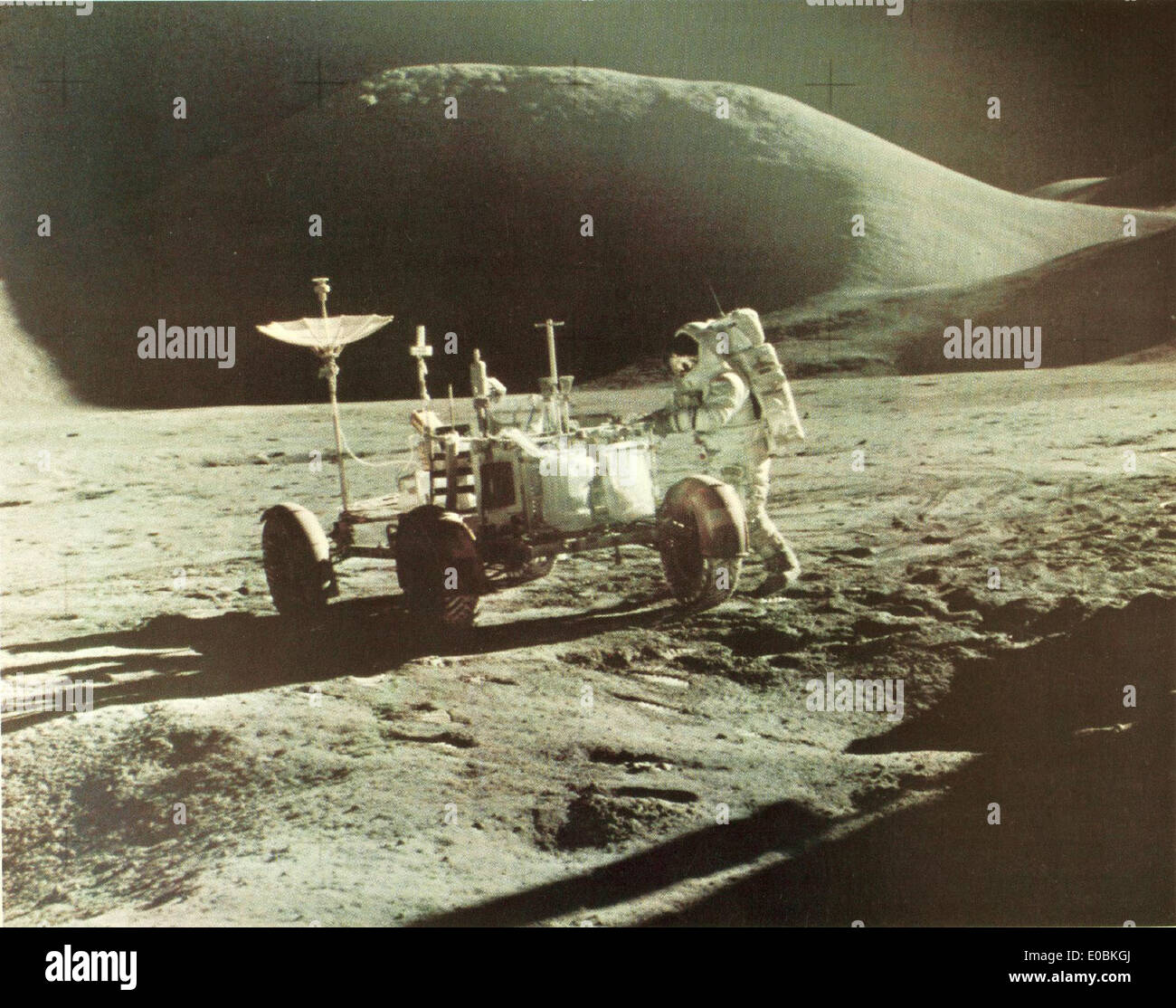 Apollo 15 Moon Landing - James Irwin Stock Photo - Alamy