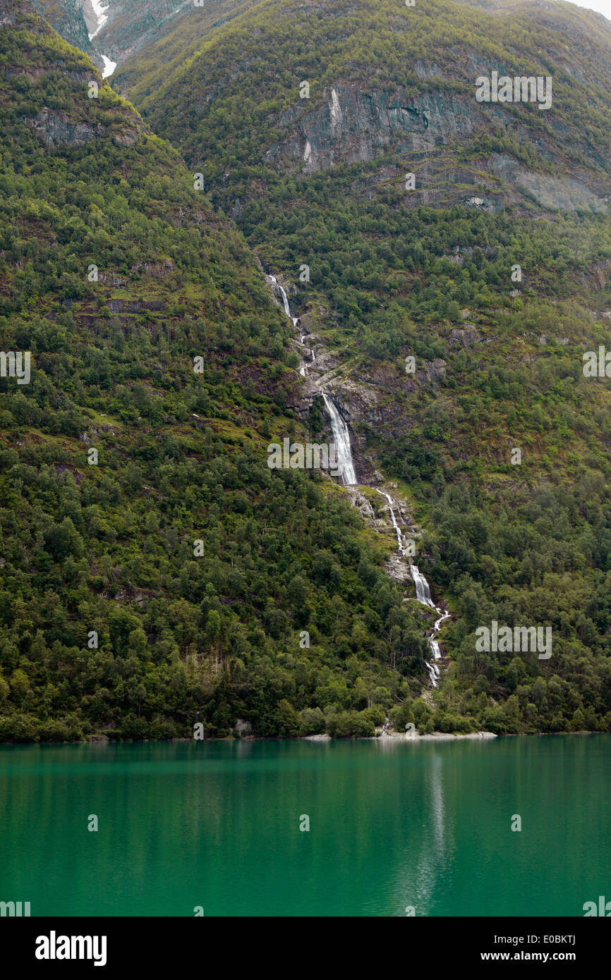 Waterfall olden norway hi-res stock photography and images - Alamy