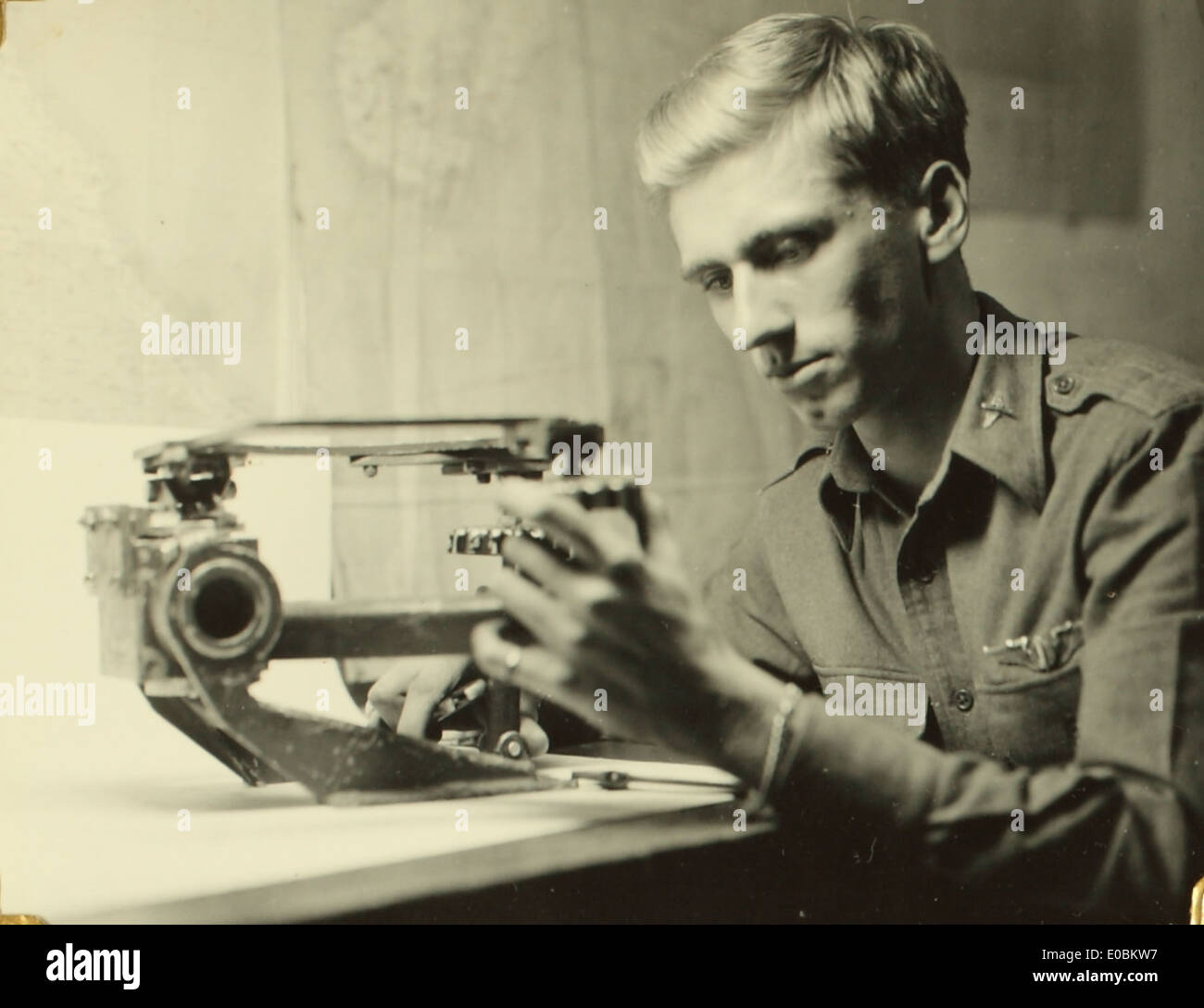 This photo shows a B-25 Mitchell bomber of the 341st Bomb Group, 491st ...