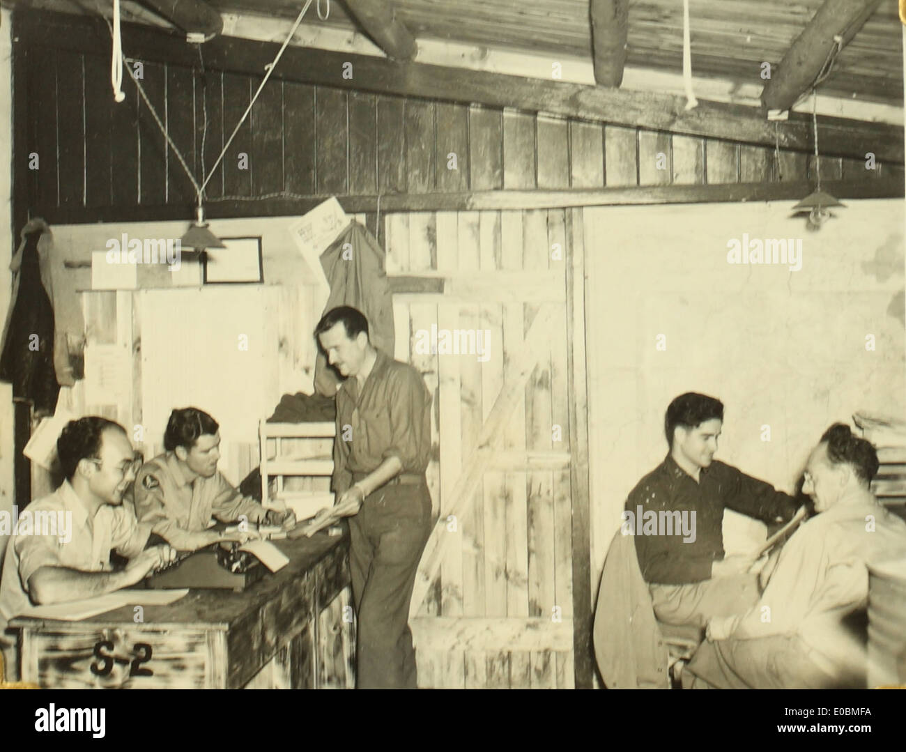 This photo from the 341st Bomb Group, part of the 491st Squadron, shows ...