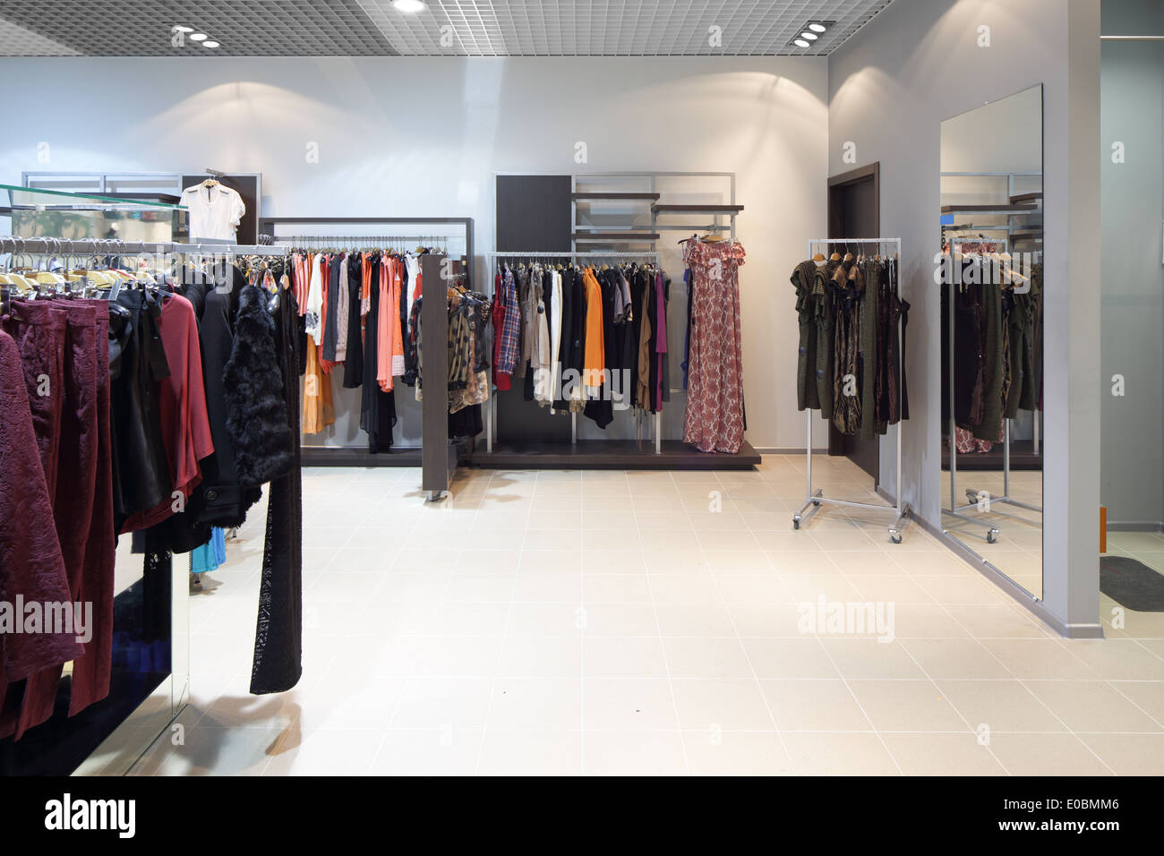 Clothing store interior hi-res stock photography and images - Alamy