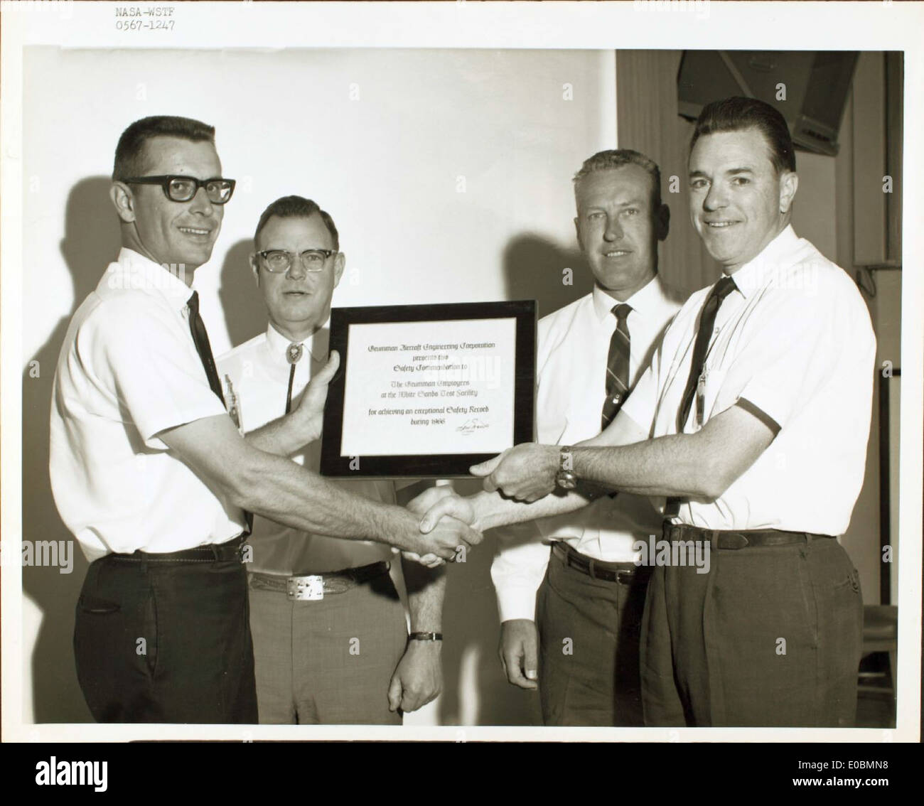 This image, part of the Roy Standefer collection, features a historic ...