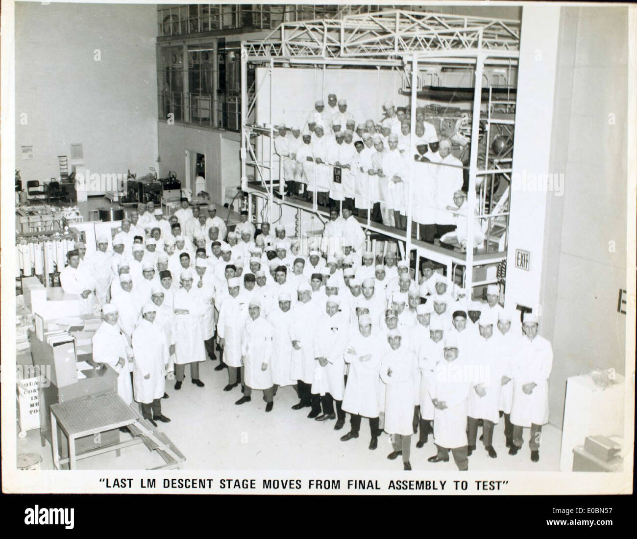 Roy Standefer's photograph of the Lunar Module, part of NASA's Apollo ...