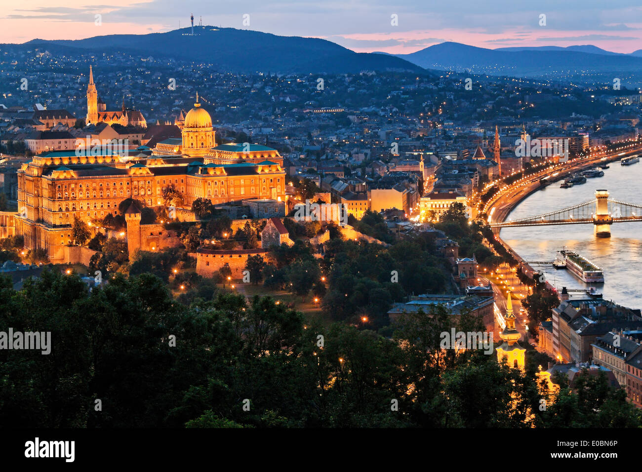 skyline of Budapest, the capital of Hungary Stock Photo - Alamy