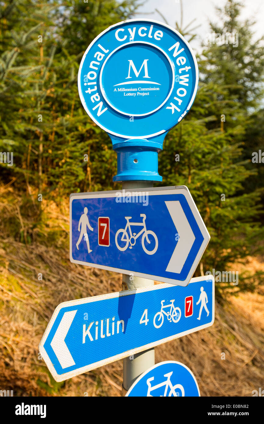 National cycle network and scotland hi-res stock photography and images ...