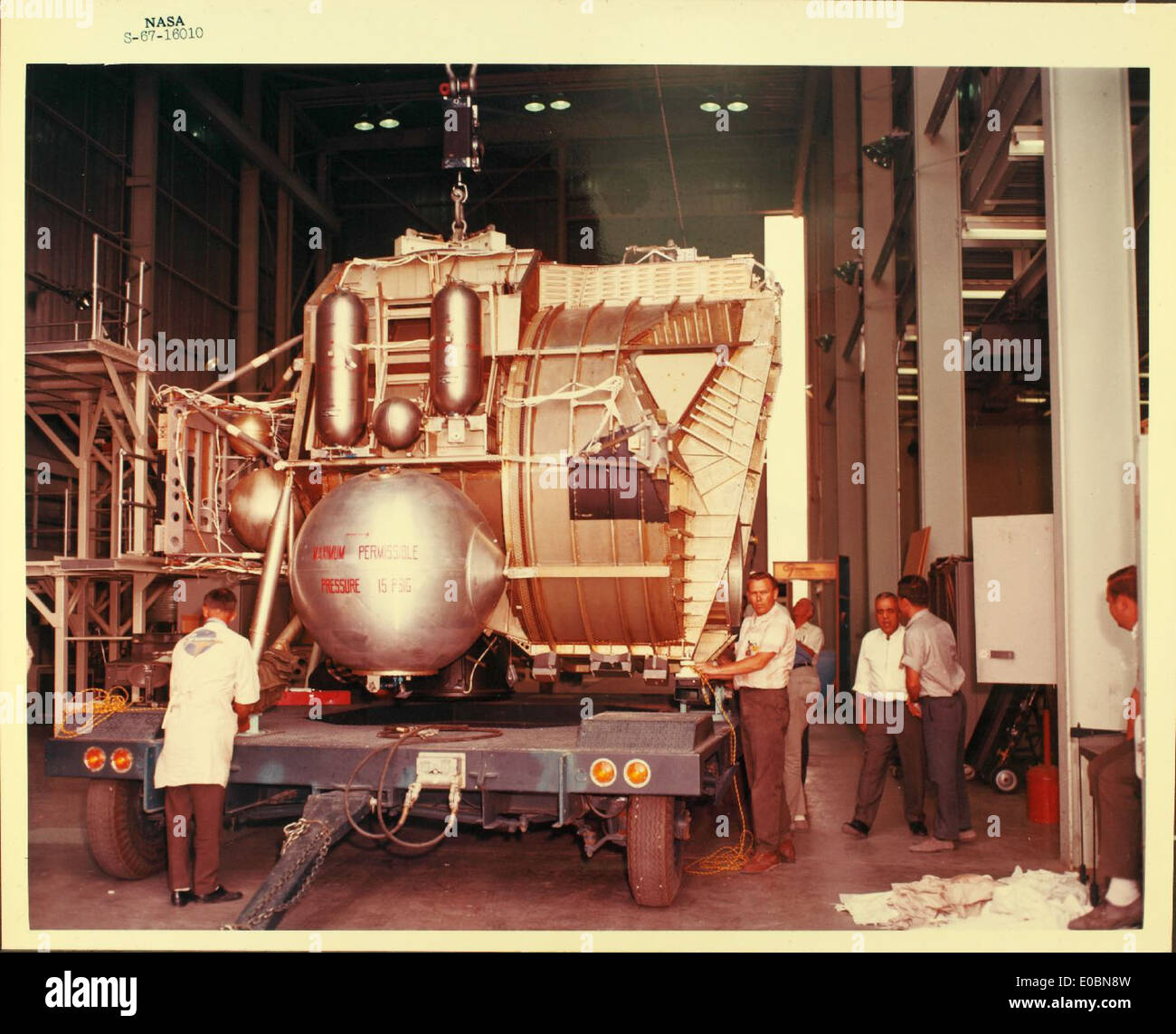This image depicts the Ascent Stage of the Lunar Module from the Apollo ...