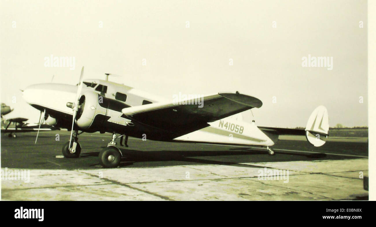 The Lockheed Model 12 Electra Junior was a small twin-engine aircraft ...