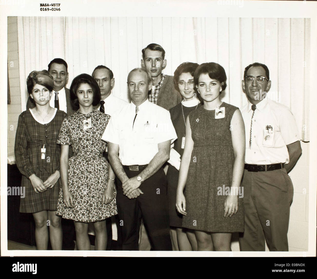 This photo, part of the NASA collection, features Roy Standefer, a key ...