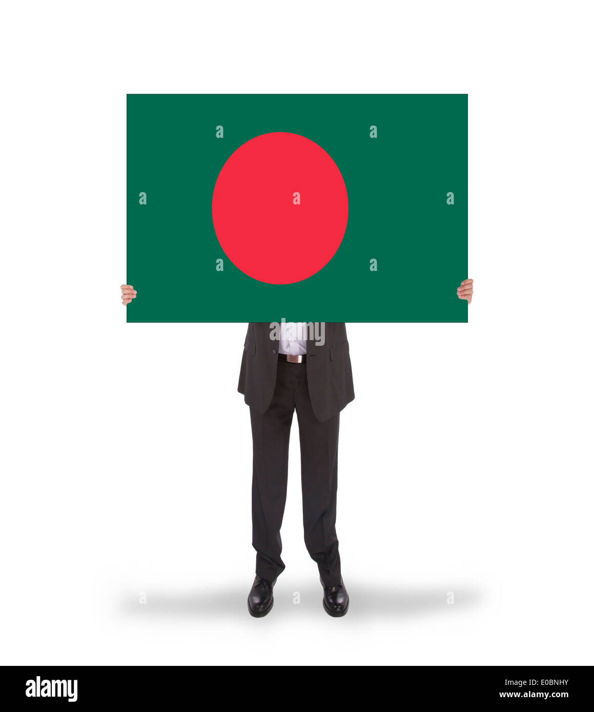 Bangladeshi man holding national flag hi-res stock photography and ...