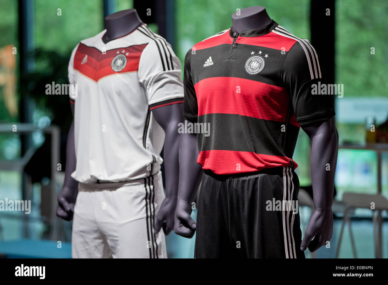 The official outfits of the German soccer national team for the 2014 ...