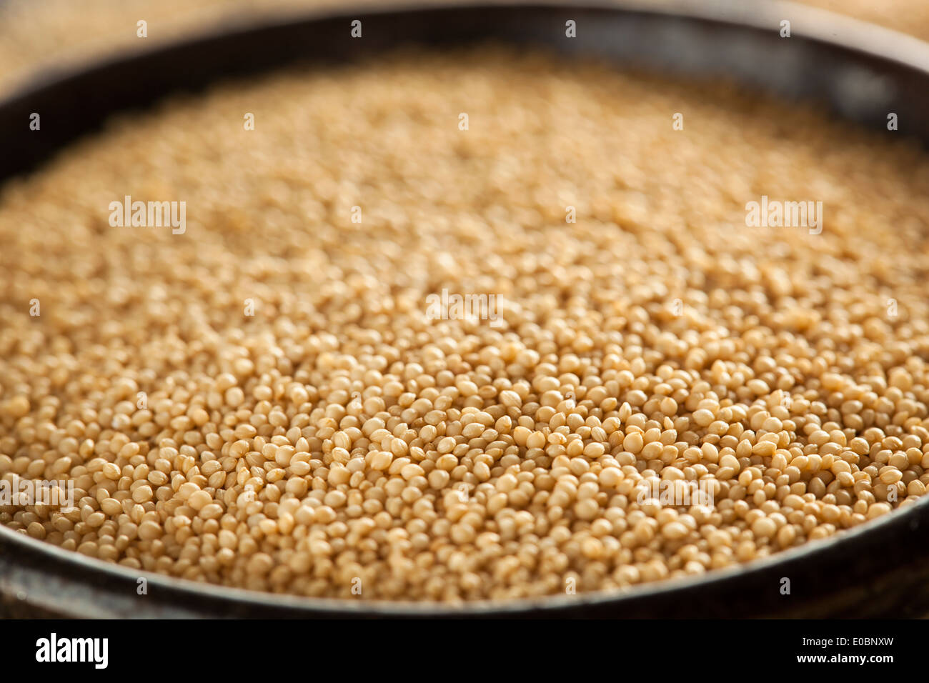 Raw Organic Amaranth Grain in a Bowl Stock Photo - Alamy
