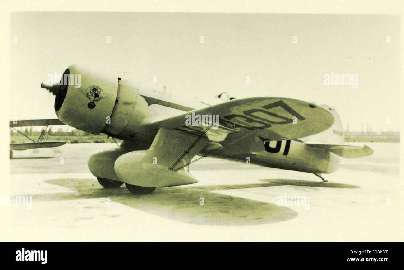 The Gee Bee Q.E.D., registered NR14307, was a distinctive air racer ...