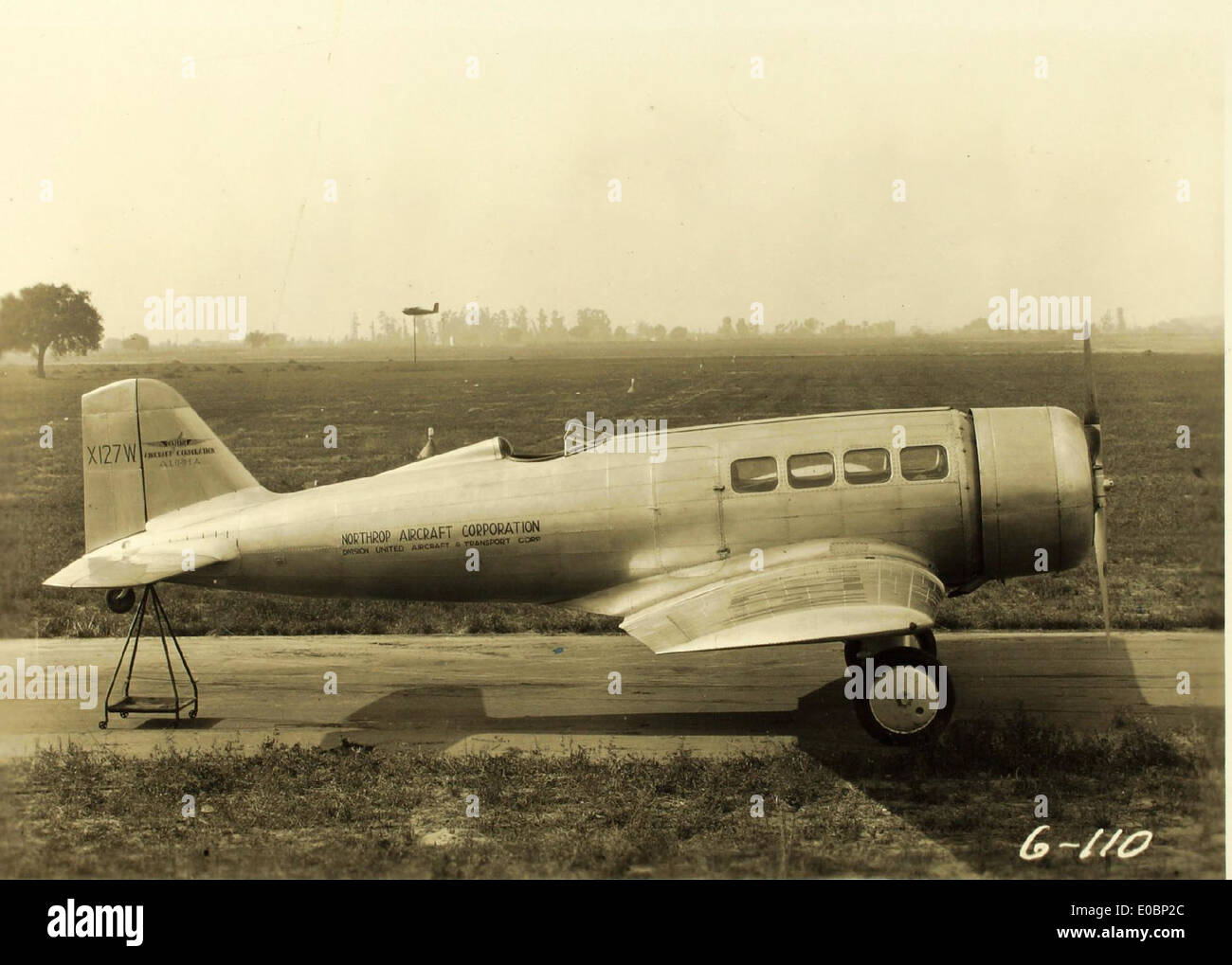 The Northrop Alpha 2, a pioneering aircraft designed for high ...
