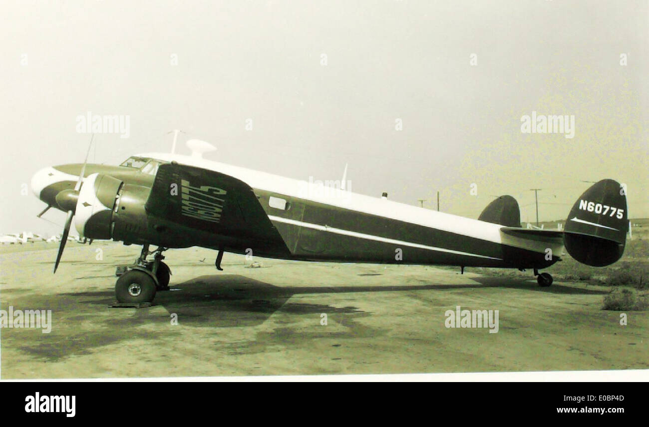The Lockheed Model 12 Electra Junior was a compact, twin-engine ...