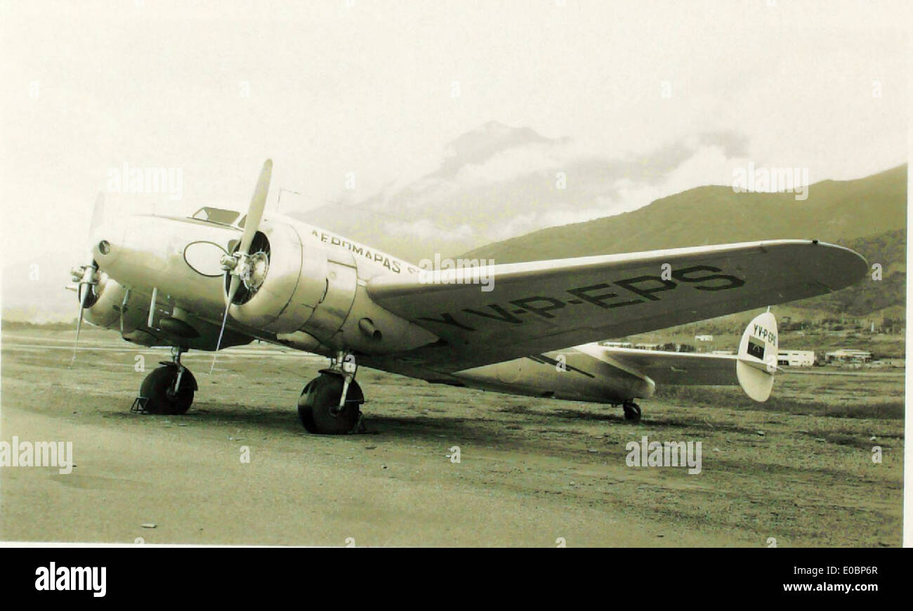 Lockheed, Model 10, Electra Stock Photo - Alamy