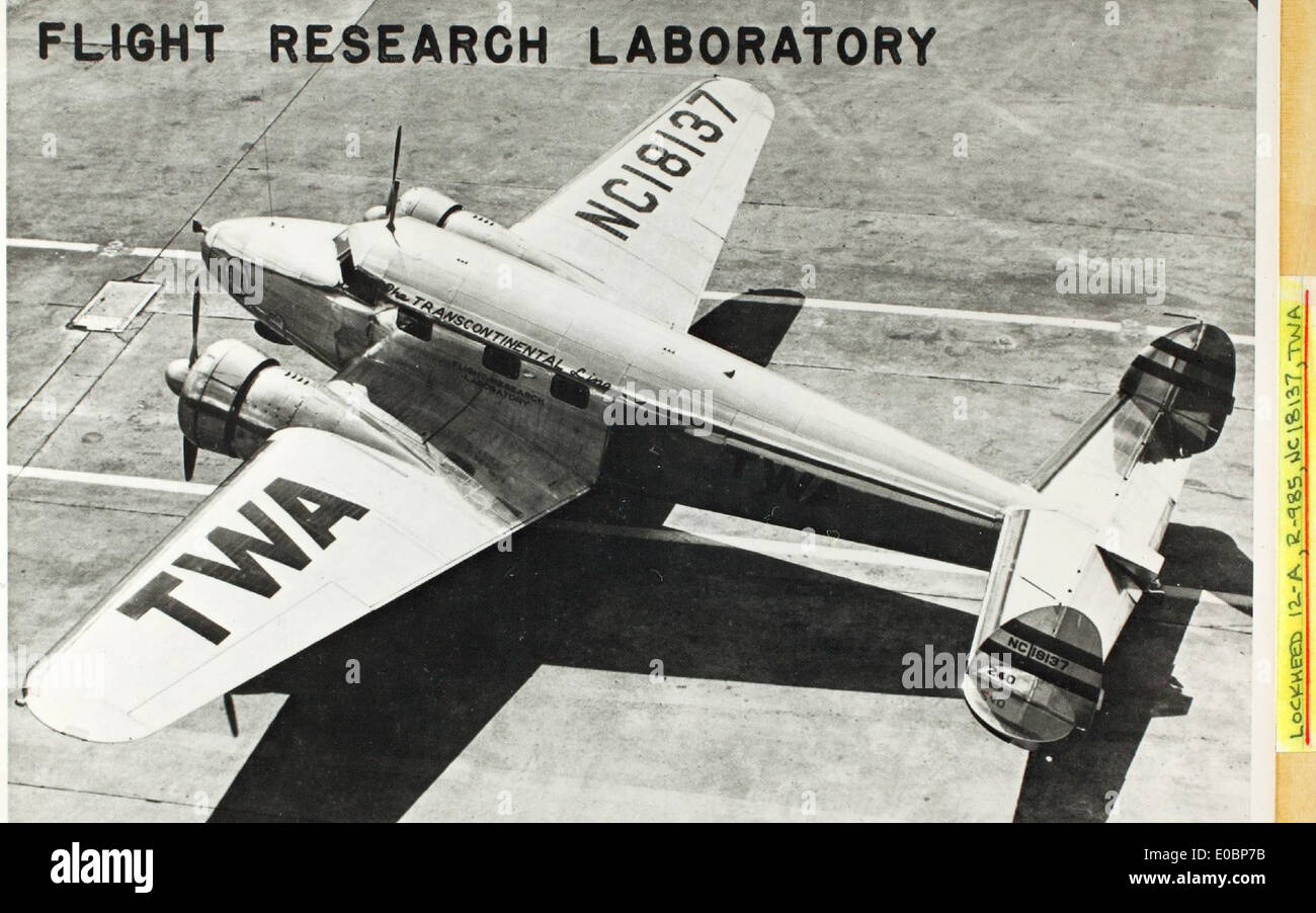 Lockheed Electra 12a High Resolution Stock Photography and Images - Alamy