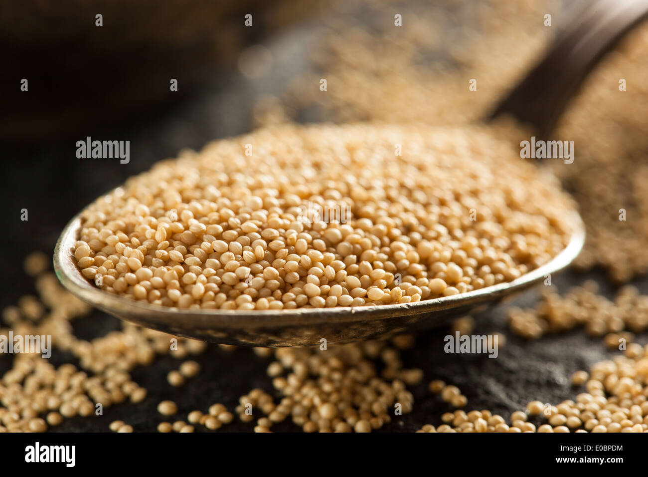 Raw Organic Amaranth Grain in a Bowl Stock Photo - Alamy