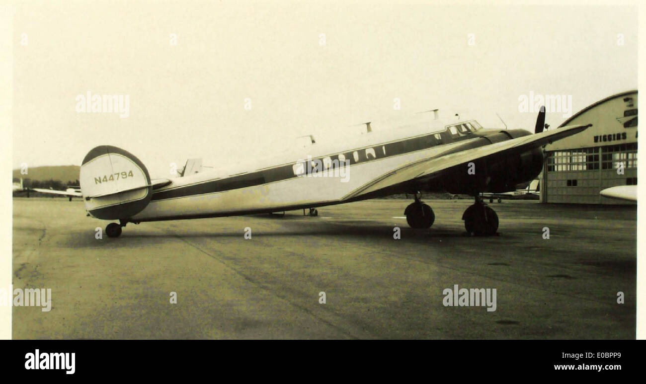 The Lockheed Model 10 Electra, registration N4479, was a twin-engine ...