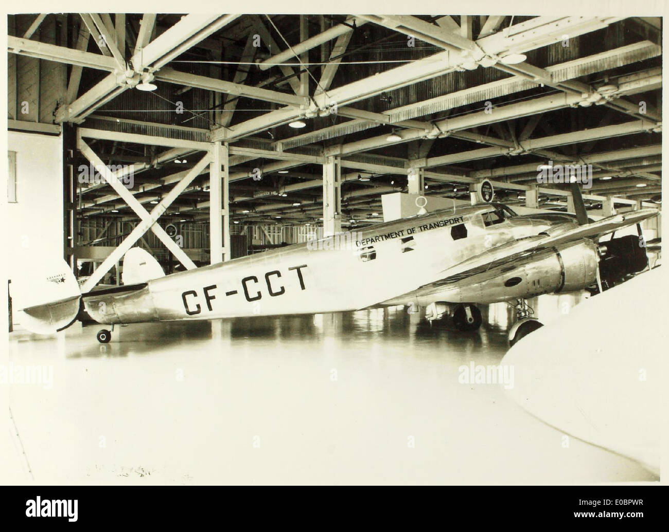 Lockheed, Model 12A, Electra Junior Stock Photo - Alamy