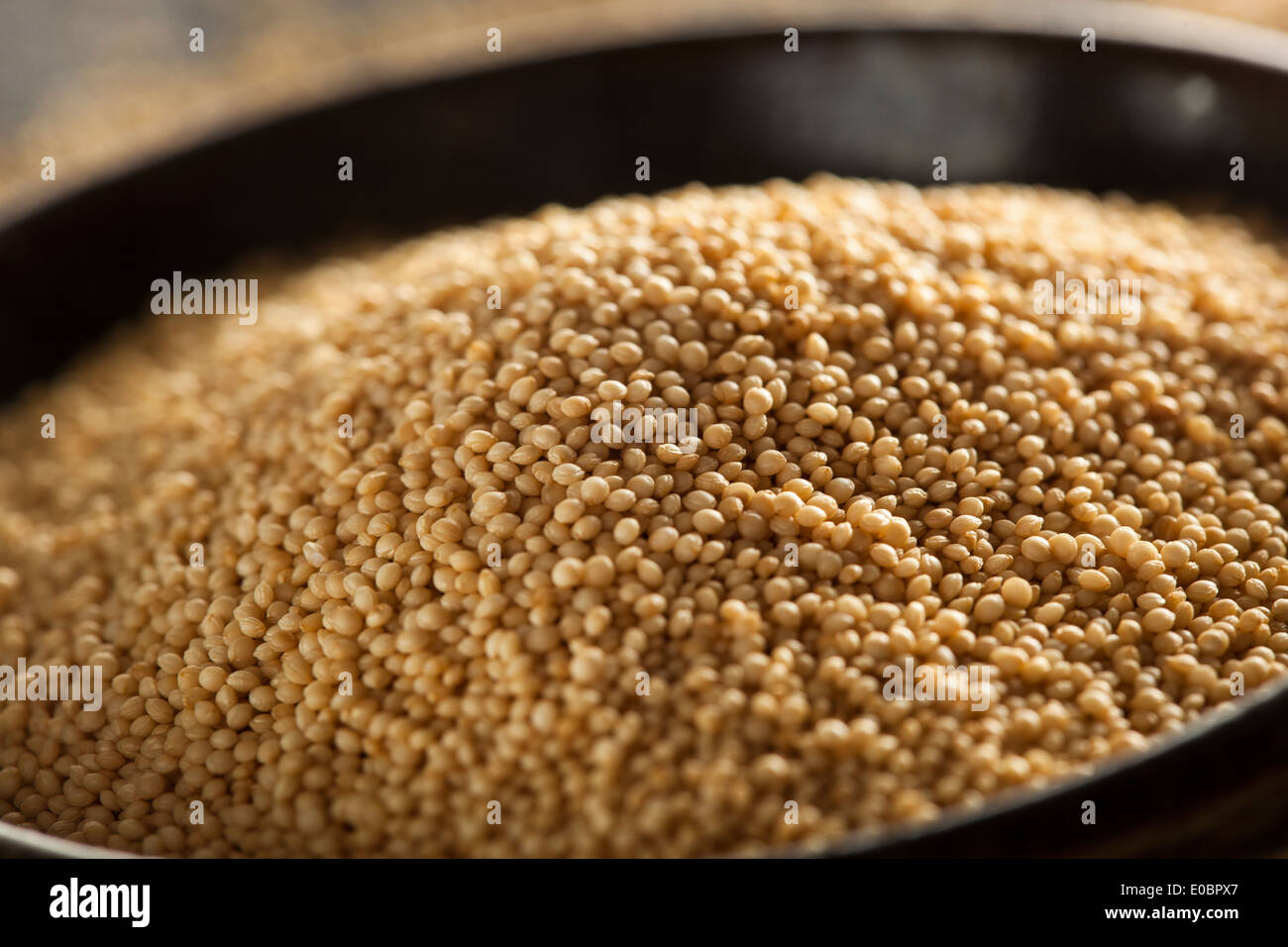 Raw Organic Amaranth Grain in a Bowl Stock Photo - Alamy