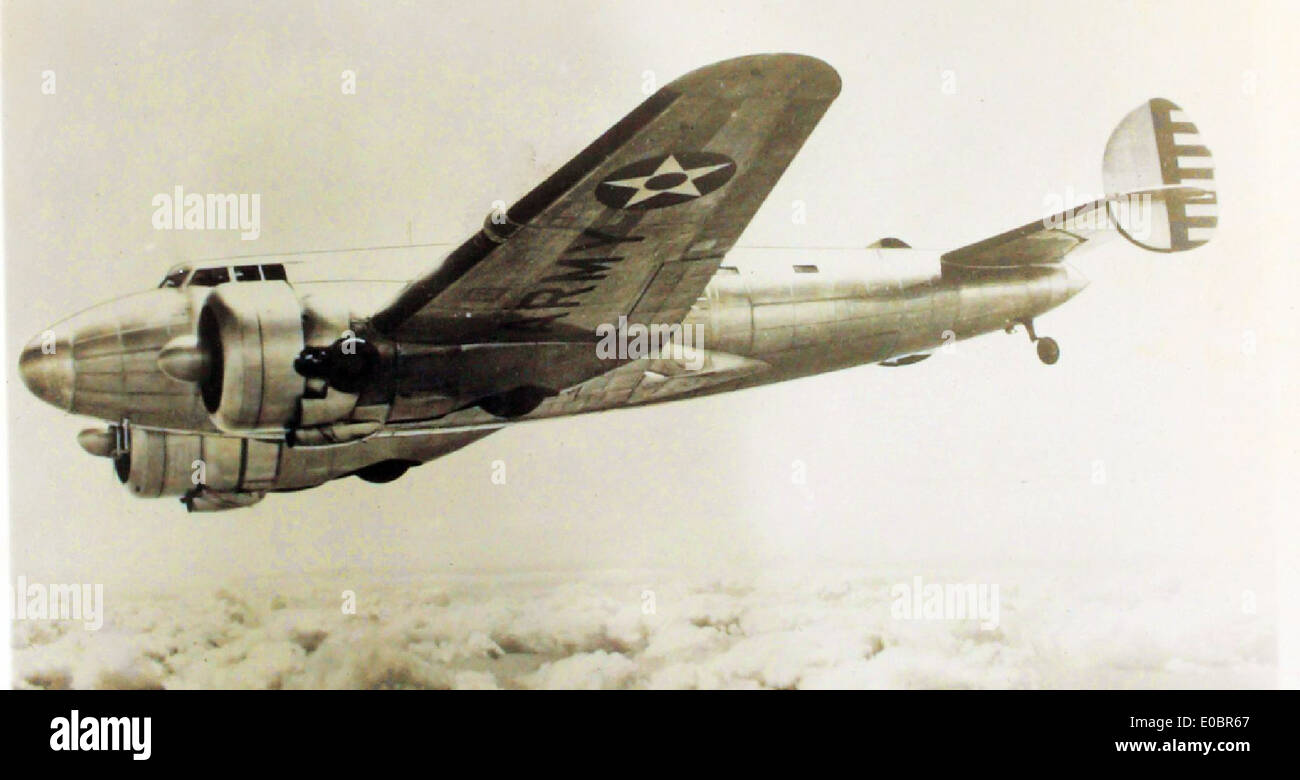 Lockheed, Model 10 (XC-35), Electra Stock Photo - Alamy