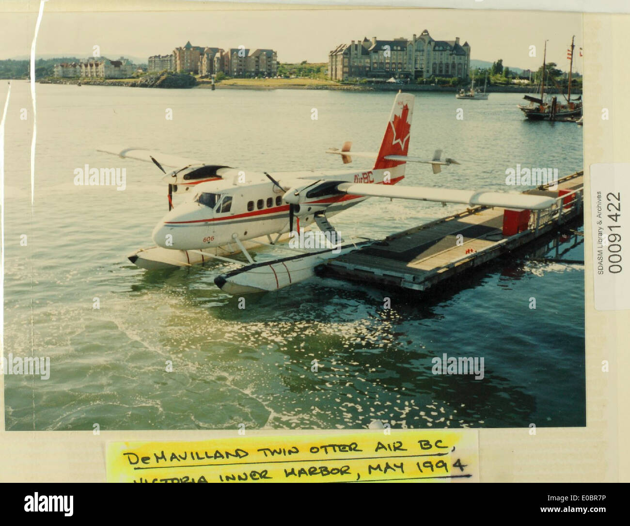 This image features a deHavilland Canada DHC-6 Twin Otter aircraft ...