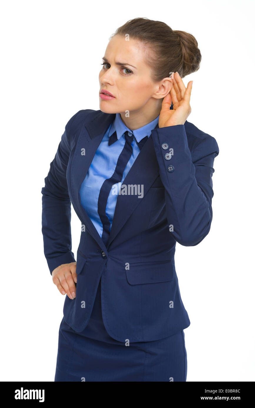 Manager listening employee hi-res stock photography and images - Alamy