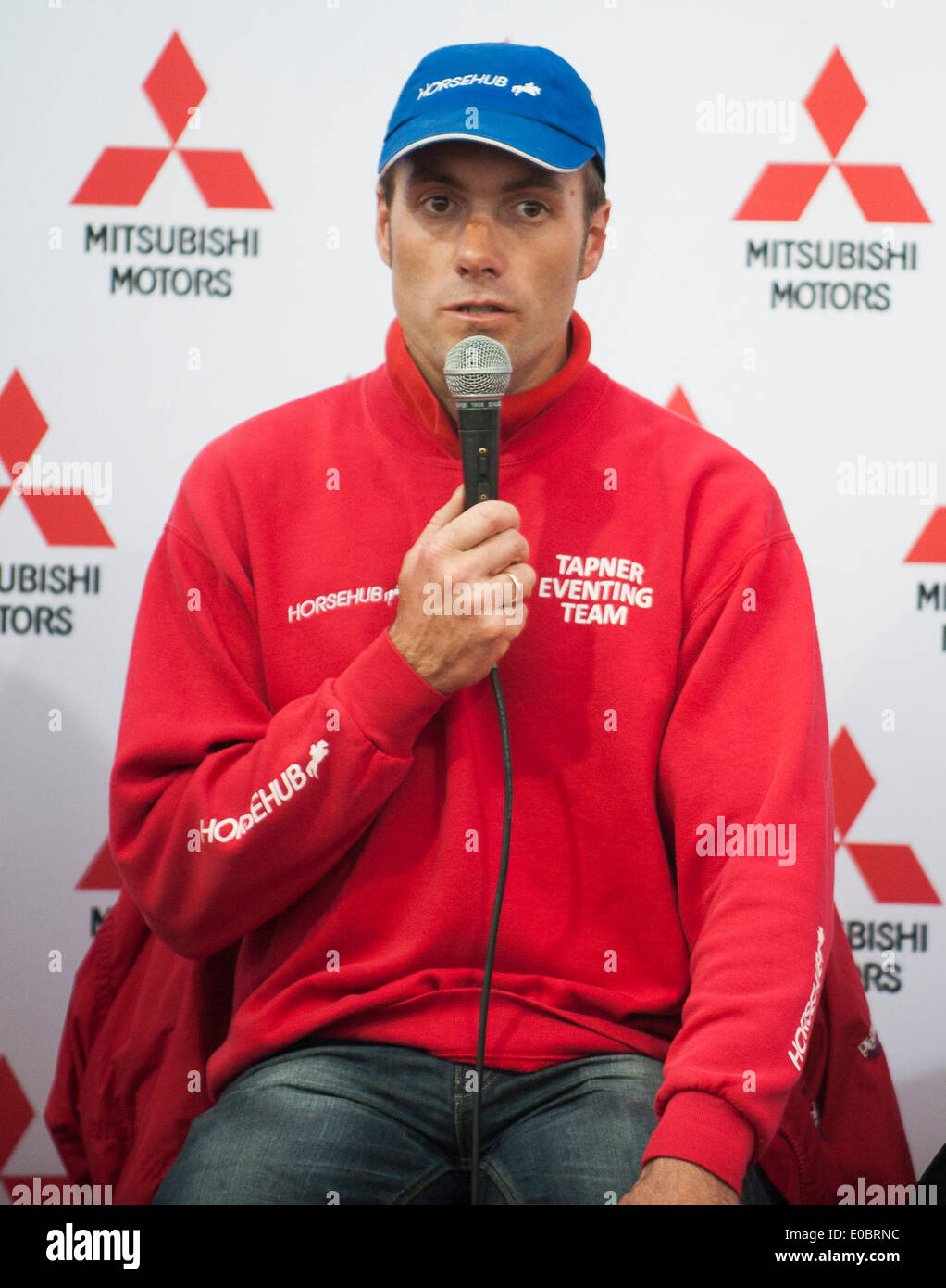 Badminton, UK. 08th May, 2014. Paul Tapner [AUS] riding Kilronan with a score of 36.0 leads ...