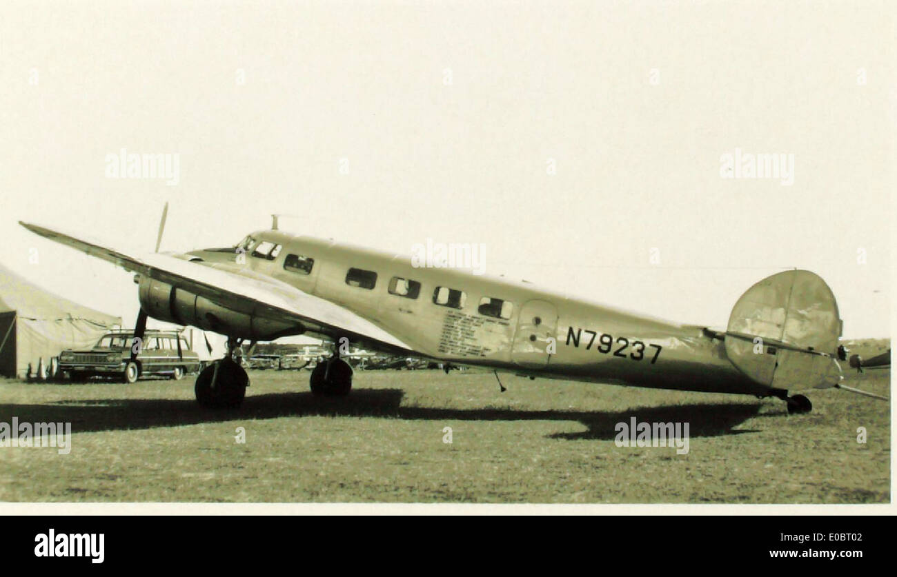 The Lockheed Model 10 Electra, registered CF-BTD, was an early airliner ...